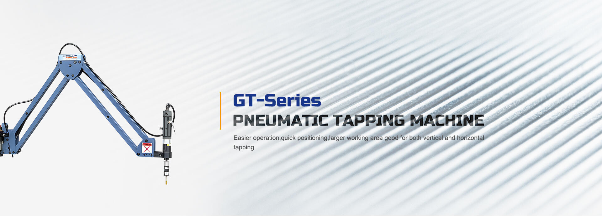 Air Tapping Solutions - Arm Tapping Machine Products by Wellcam